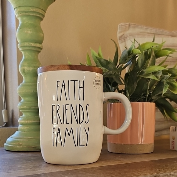 Rae Dunn | Dining | Rae Dunn Faith Friends Family Ceramic Mug With ...